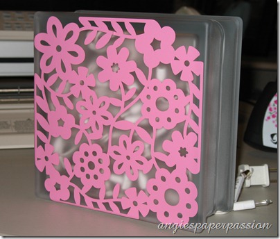 Angie's Paper Passion: Glass Block Tutorial